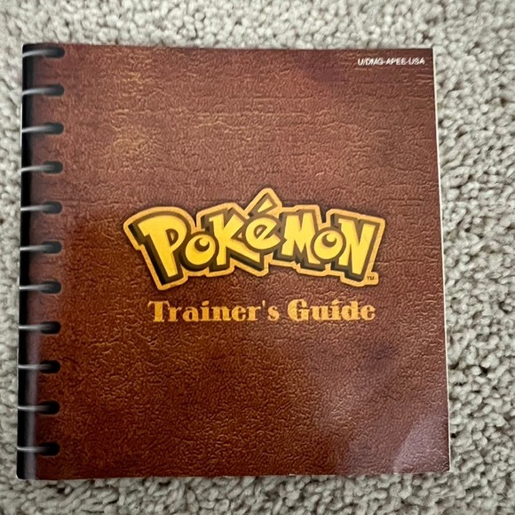 Nintendo | Video Games & Consoles | Pokemon Trainers Guide Blue ...